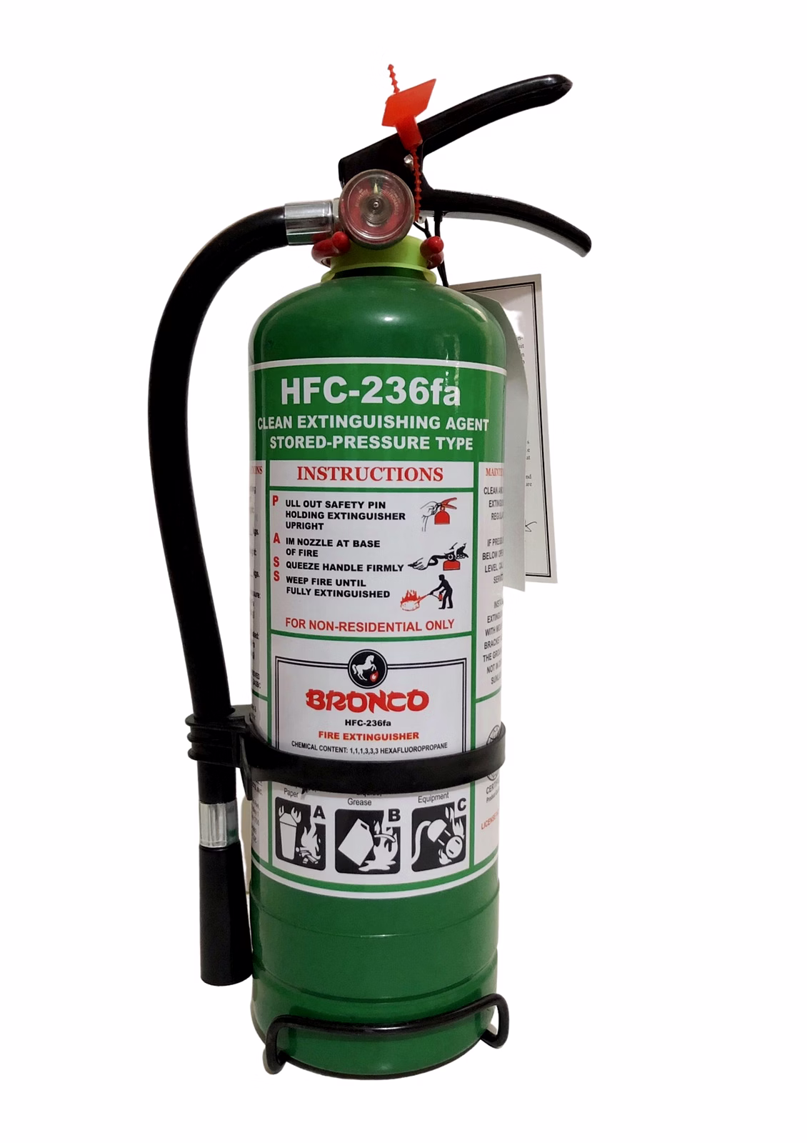 5 lb Bronco Clean Agent Kitchen Fire Extinguisher - 5 lb | Bronco digi ...
