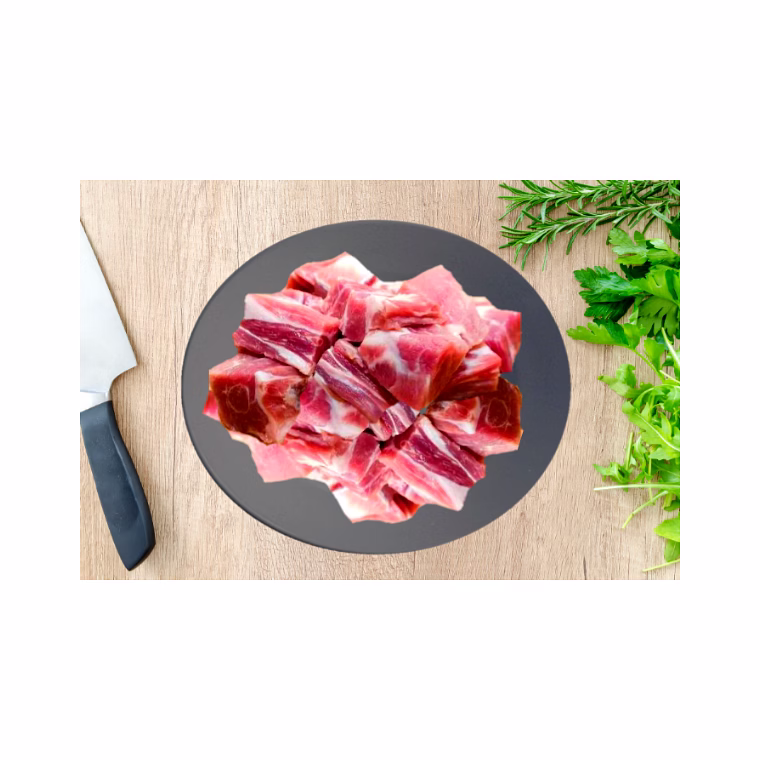 Premium Quality Pork Meat with Bone - 500 gm, pid-8264112 - GlobalLinker
