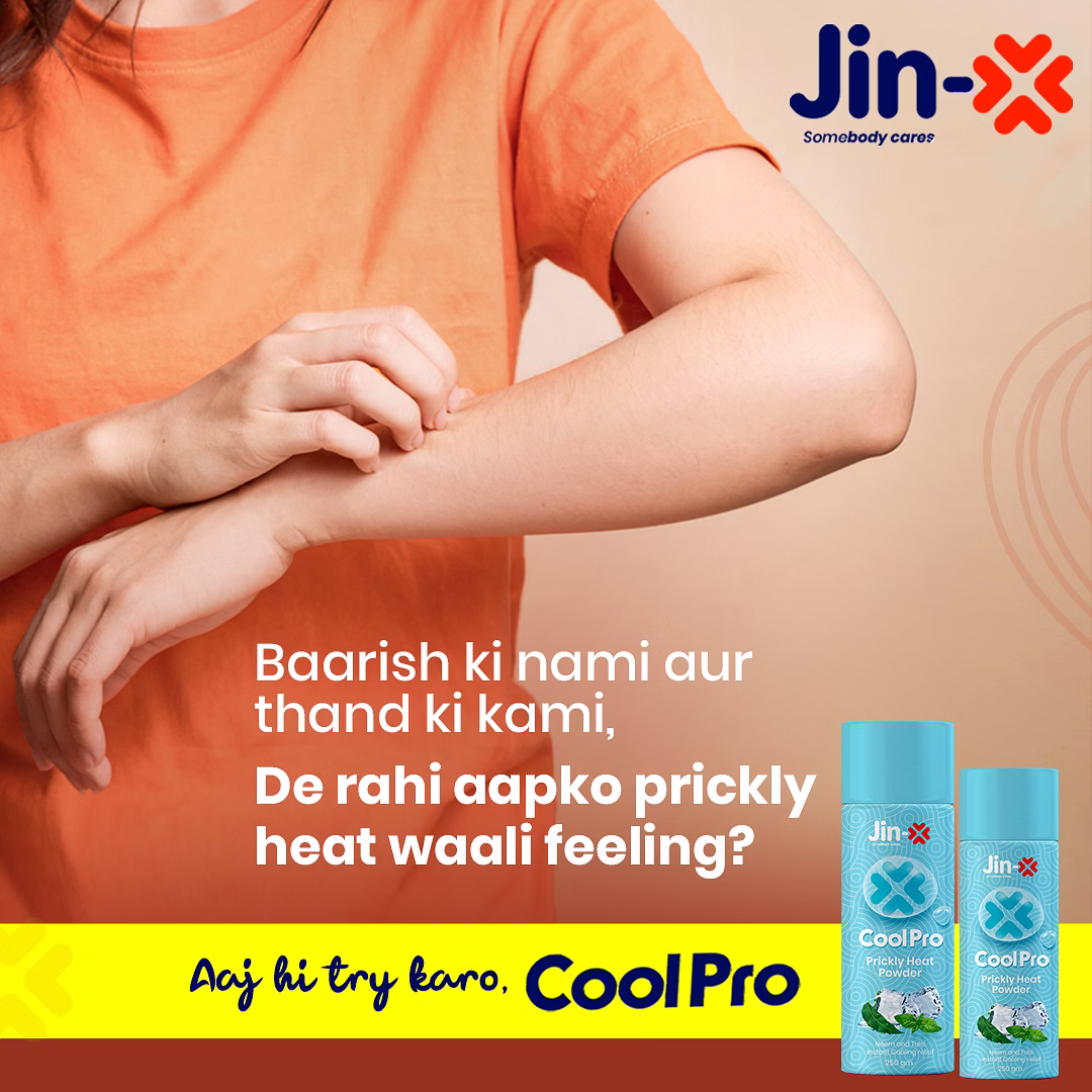 CoolPro Prickly Heat Powder | JIN-X HEALTHCARE PVT LTD