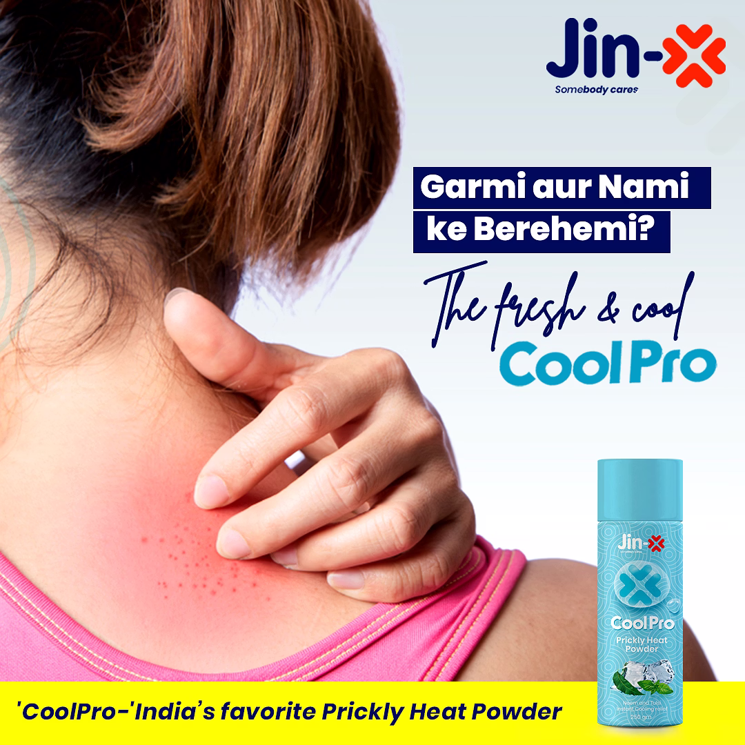 Cool Pro Prickly Heat Powders | JIN-X HEALTHCARE PVT LTD