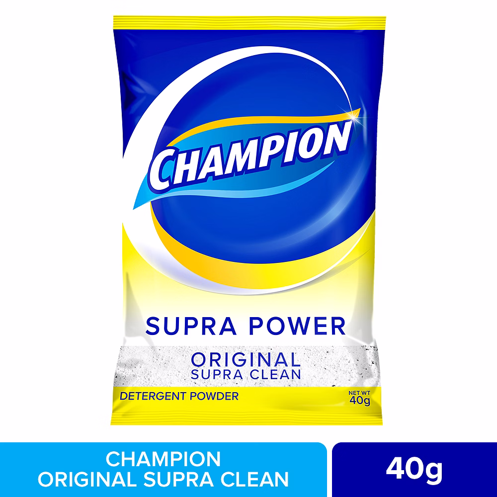 Champion Powder Regular Supra Clean 40g - | Tagum Mall