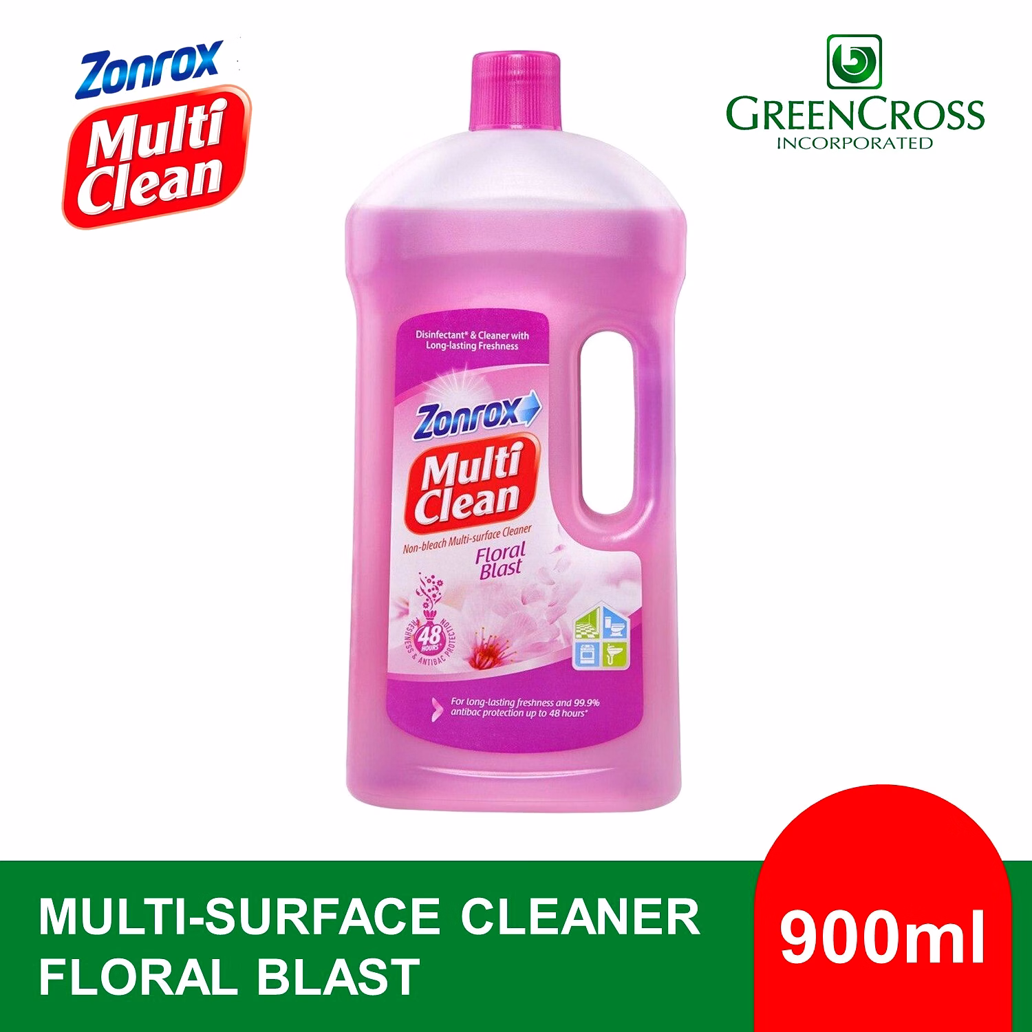 Zonrox Multi Clean Floral Blast 900ml - | Tagum Mall