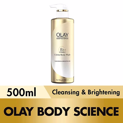 Olay Crème Body Wash Cleansing and Brightening 500ml - | Tagum Mall