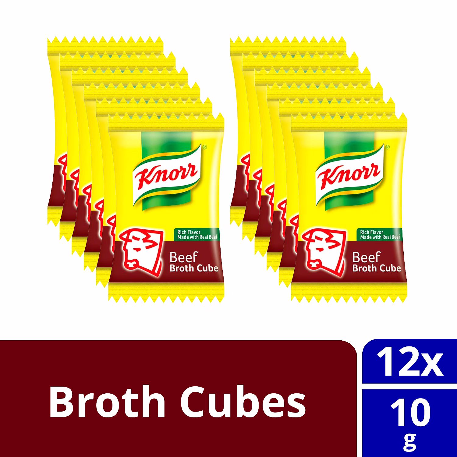Knorr Cubes Beef Singles 10Gx12 - | Tagum Mall