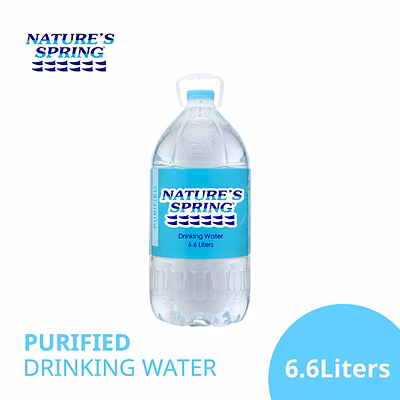 Nature's Spring Purified Drinking Water 6.6L - | Tagum Mall