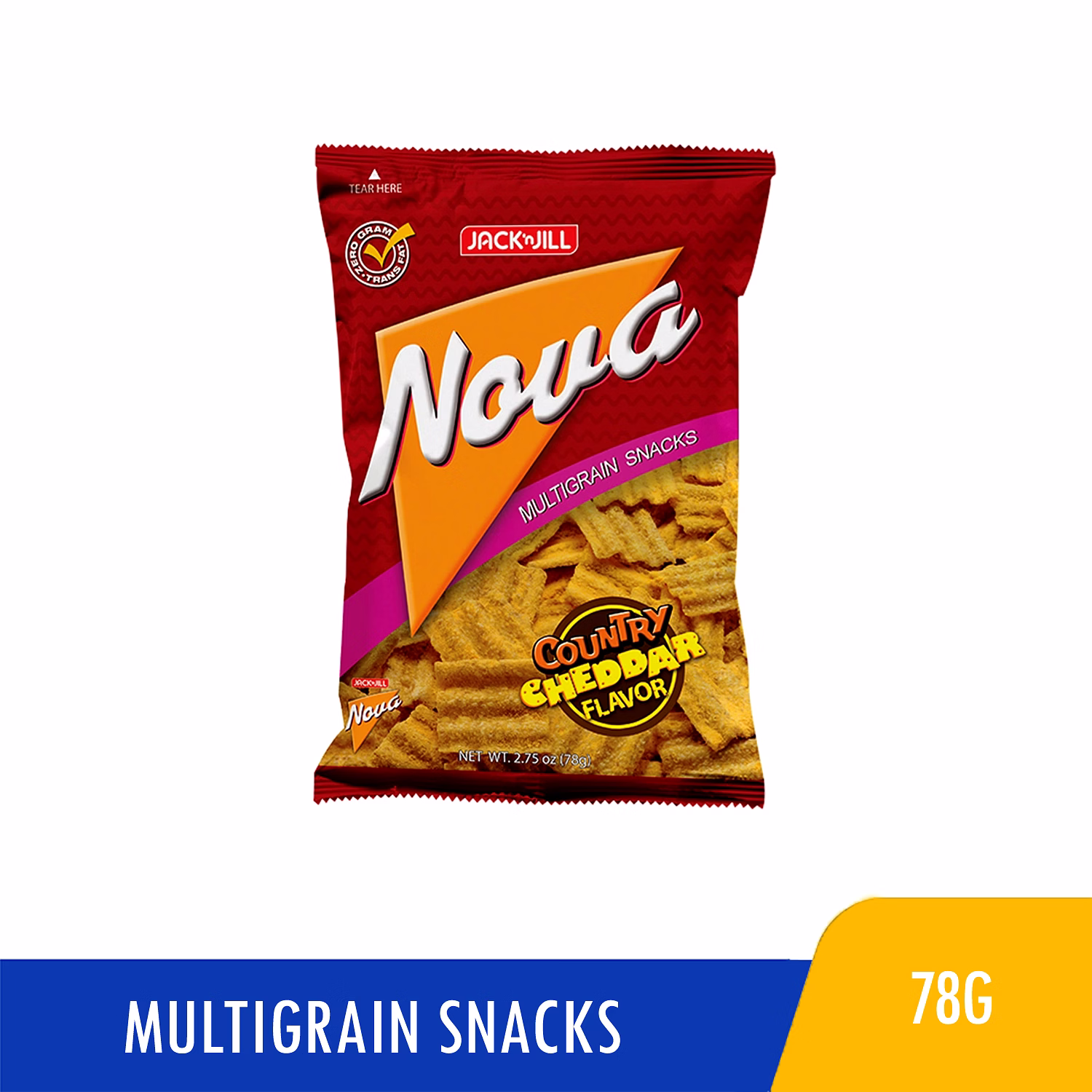 Nova Multigrain Snacks Country Cheddar 78g - | Tagum Mall