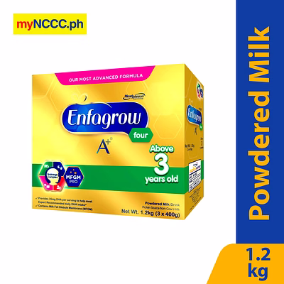 Enfagrow A+ Four 1.2kg - | Tagum Mall