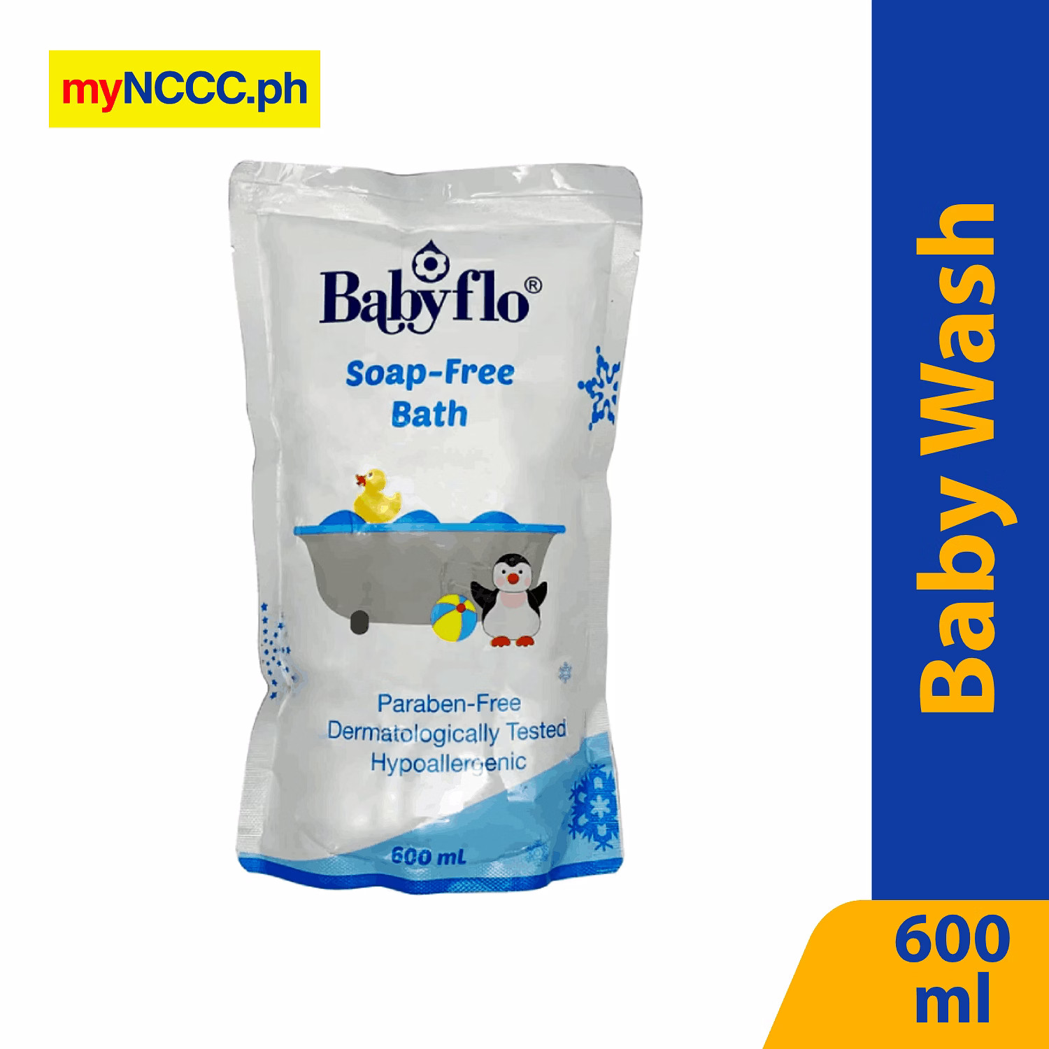 Babyflo Soap-Free Bath Refill 600ml - | Tagum Mall