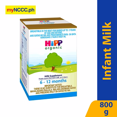 Hipp Organic Milk Bib Box 6 to 12 Months 800g - | Tagum Mall
