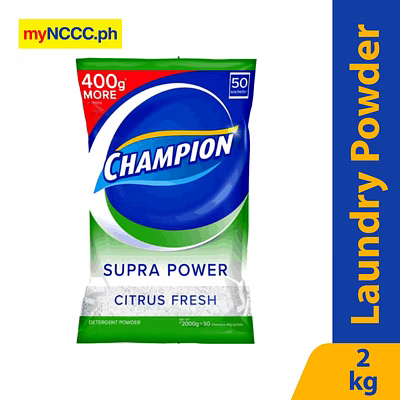 Champion Powder Natural Citrus Fresh 2kg - | Tagum Mall