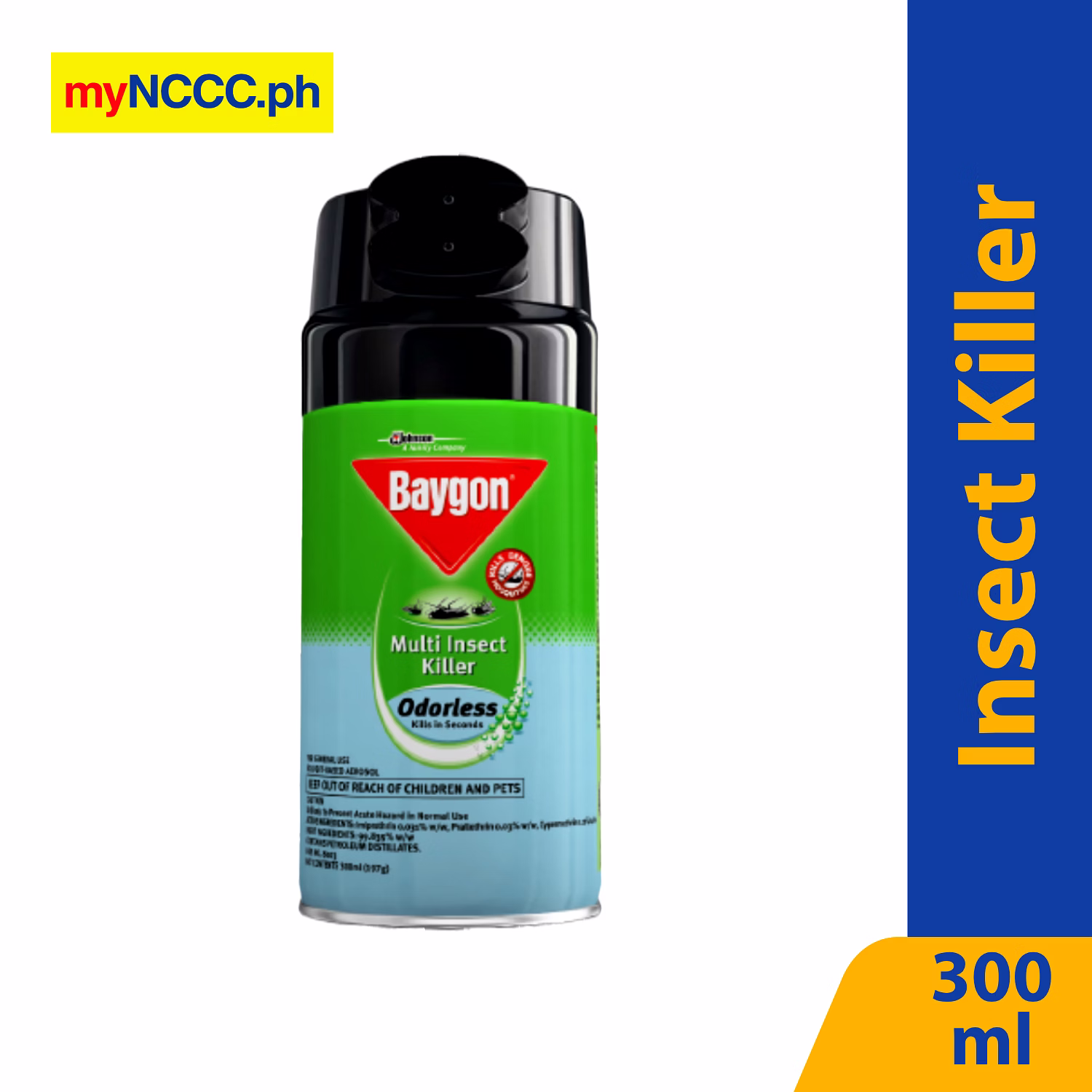 Baygon Multi Insect Killer Odorless 300ml - | Tagum Mall