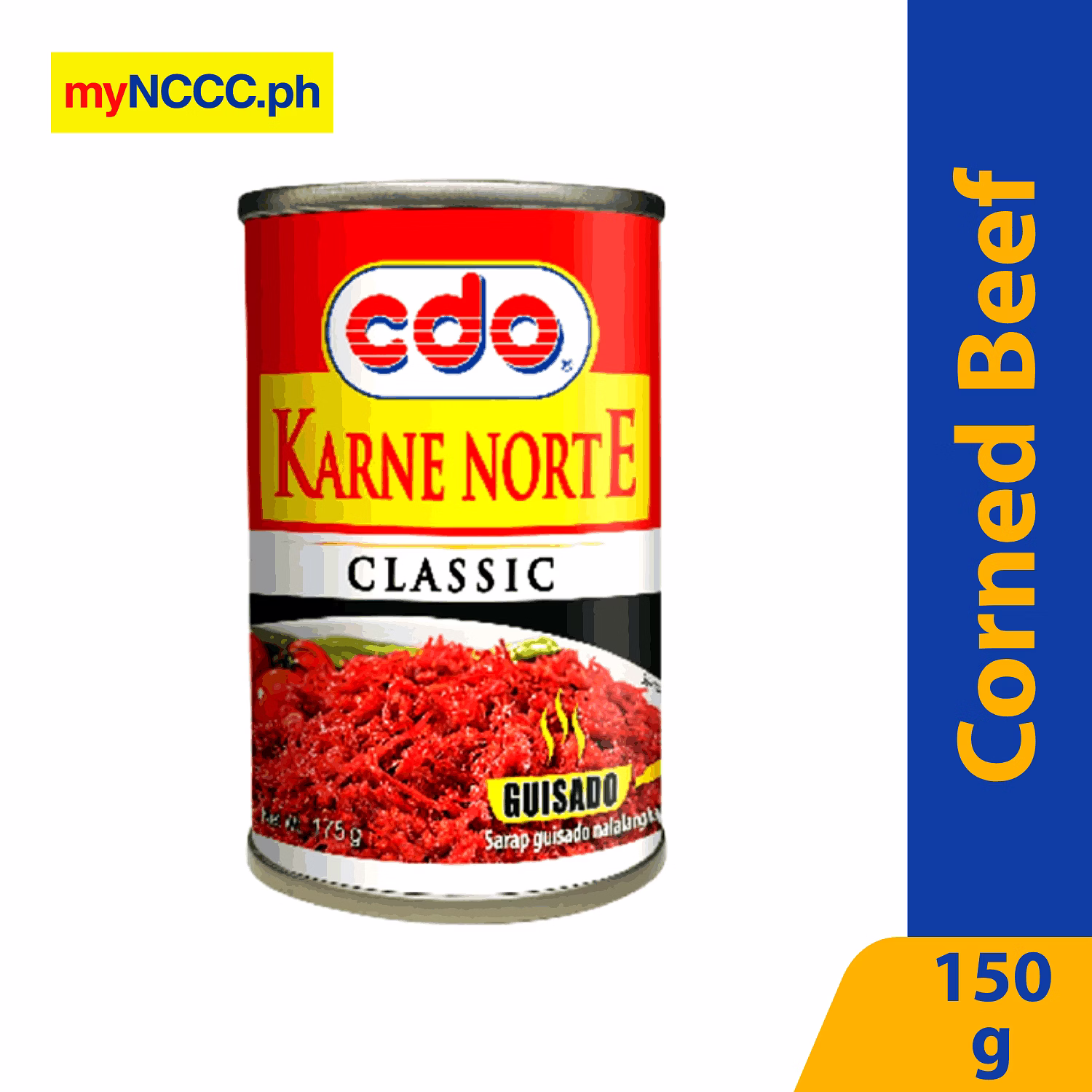 CDO Karne Norte Pinoy Style Guisado Easy-open Can 150g - | Tagum Mall