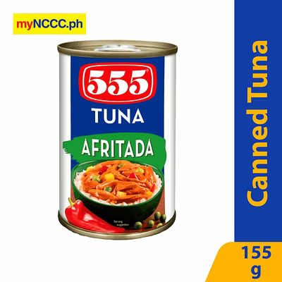 555 Tuna Afritada Easy-open Can 155g - | Tagum Mall