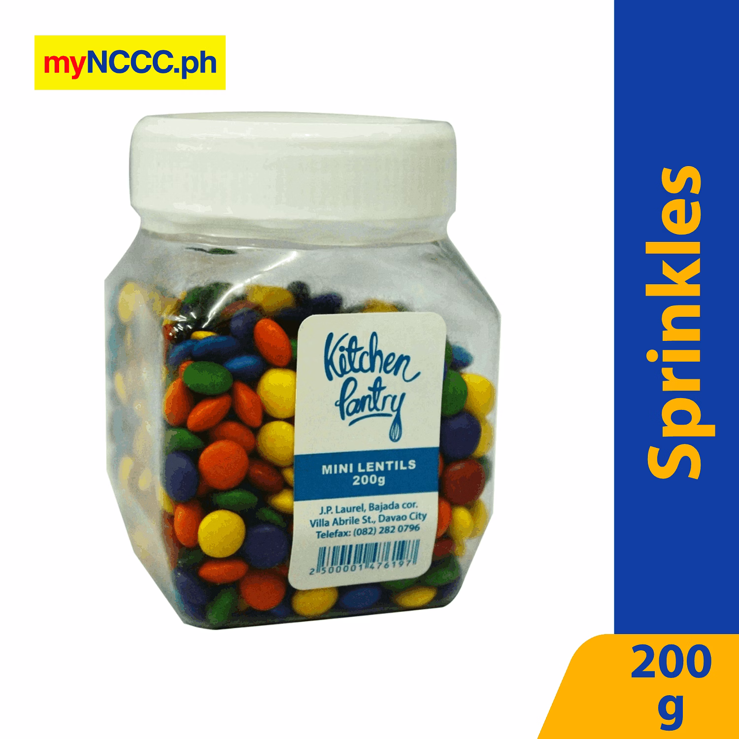 Kitchen Pantry Mini Lentils Sprinkles 200g - | Tagum Mall