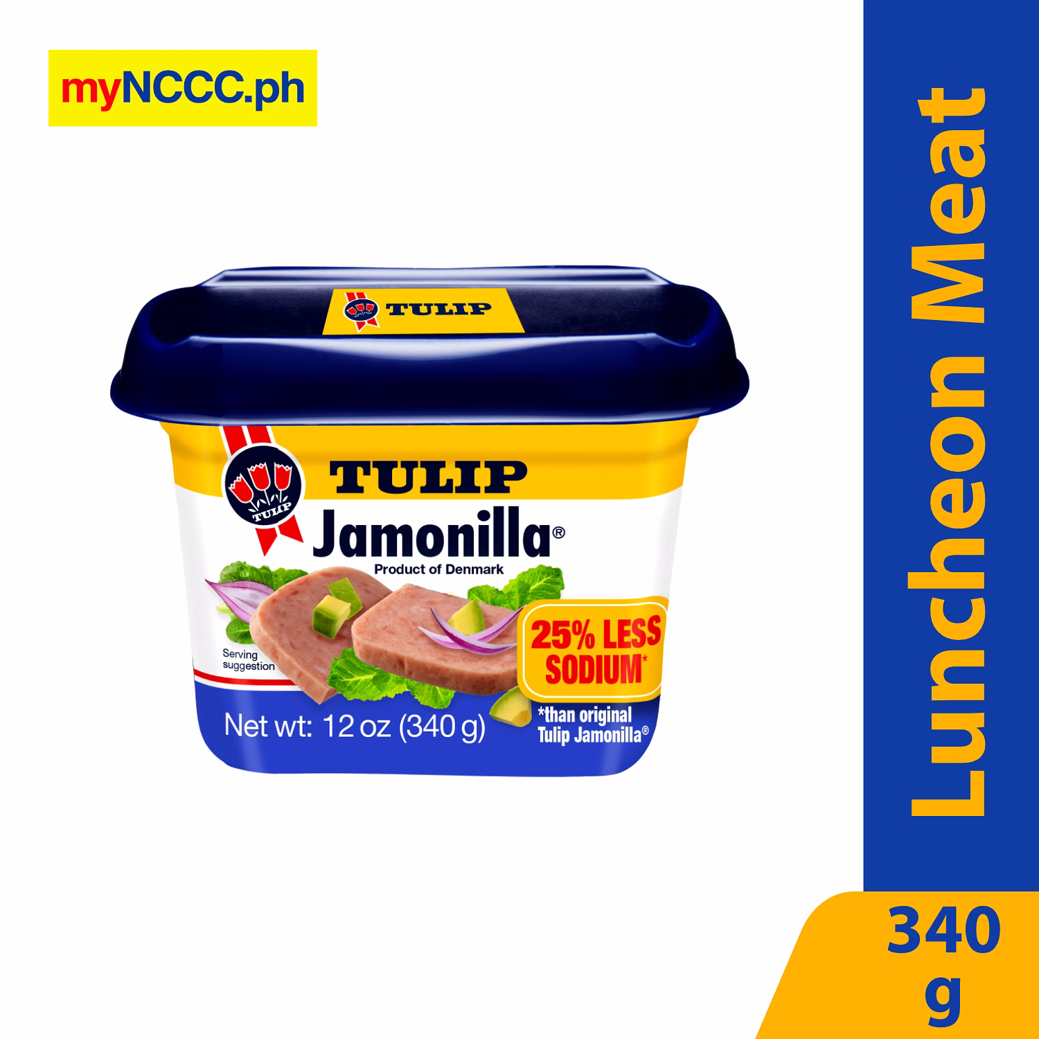 Tulip Jamonilla Luncheon Meat Lite 340g - | Tagum Mall