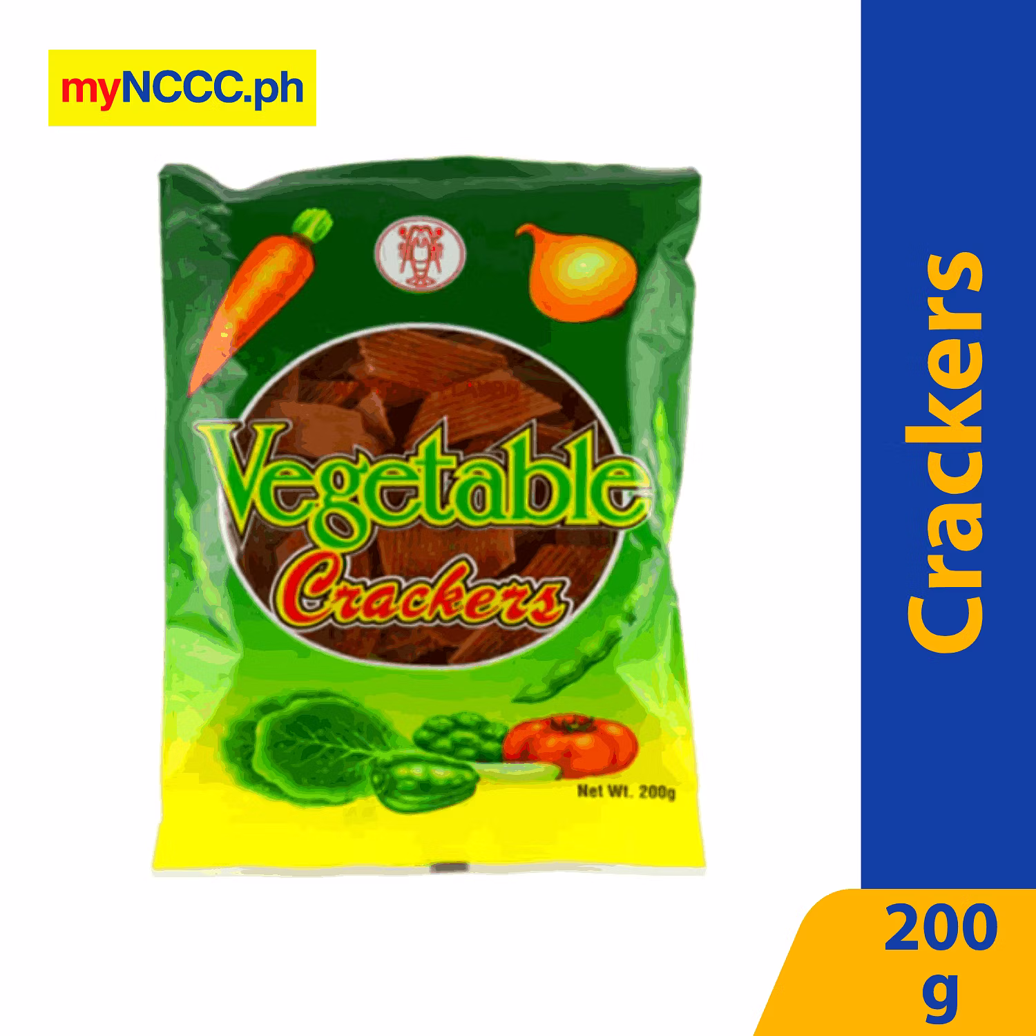 Fry & Pop Vegetable Crackers 200g - | Tagum Mall