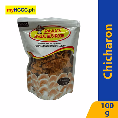 Pavia's Special Mushroom Chicharon Barbecue Flavor 100g - | Tagum Mall