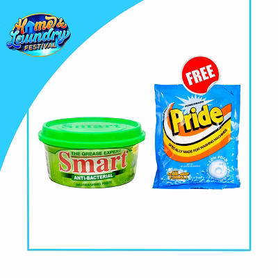 Buy Smart Anti-Bac Dishwashing Paste Kal 400g FREE Pride Detergent ...