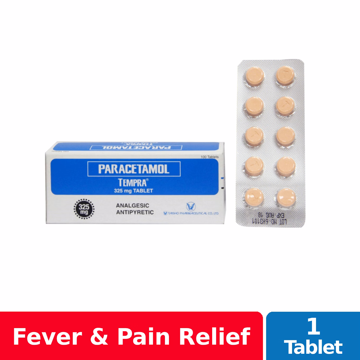 Tempra 325mg Tablet - | Tagum Mall