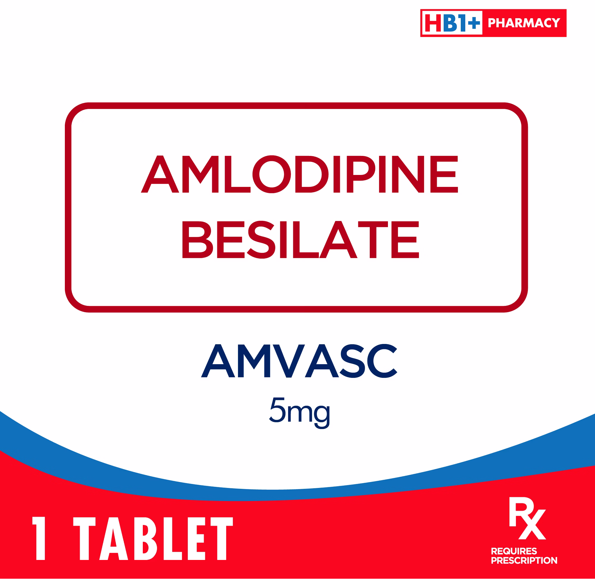 Amvasc 5mg Tablet - | Tagum Mall