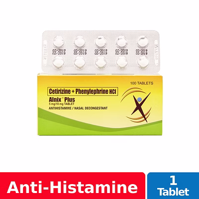 Alnix Plus 5mg/10mg Tablet - | Tagum Mall