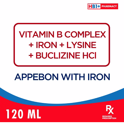 Appebon with Iron 120ml Syrup - | Tagum Mall