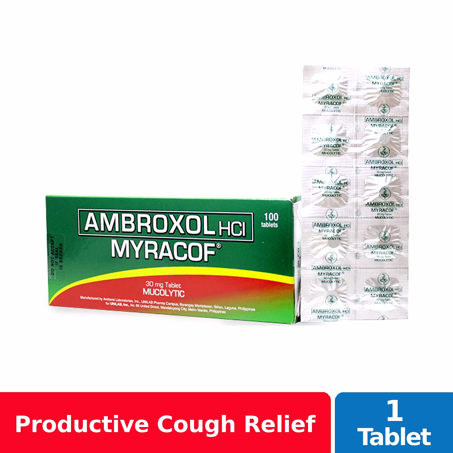 Myracof 30mg Tablet - | Tagum Mall