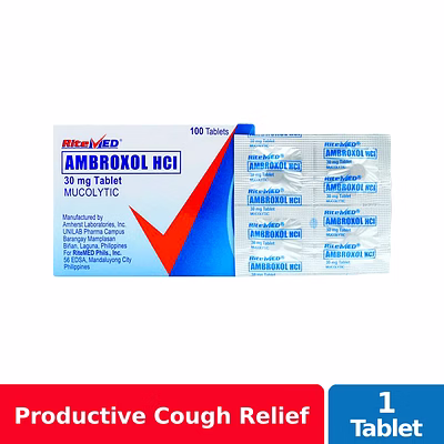 Ritemed Ambroxol 30mg Tablet - | Tagum Mall
