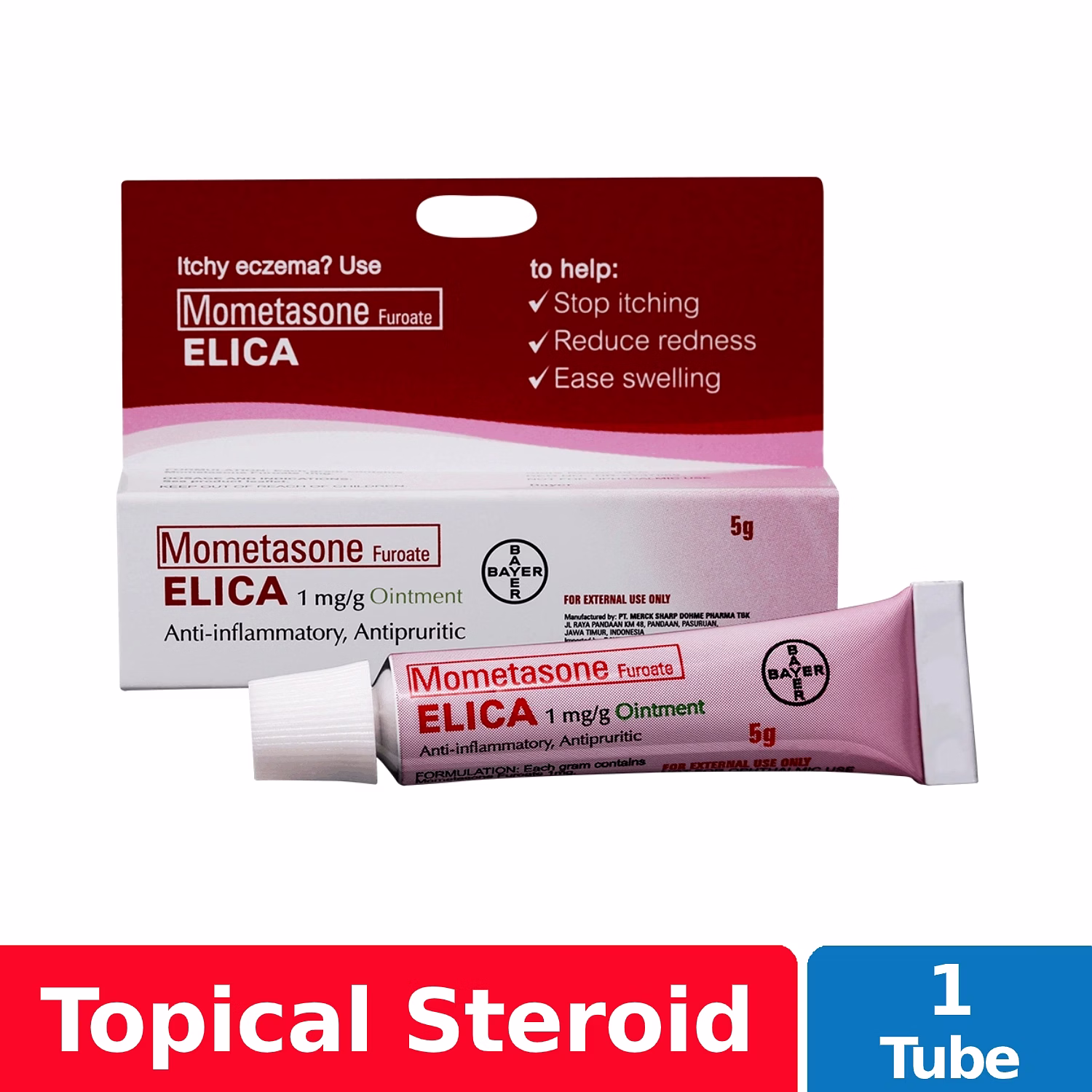 Elica 0.1% Ointment 5g - | Tagum Mall