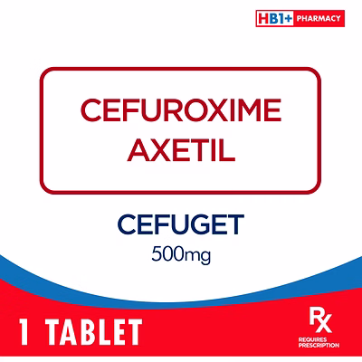 Cefuget 500mg Tablet - | Tagum Mall