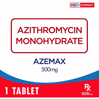 Azemax 500mg Tablet - | Tagum Mall