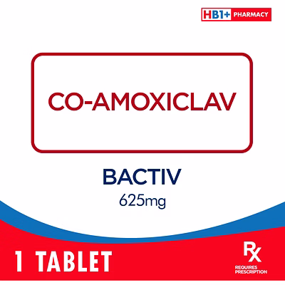 Bactiv 625mg Tablet - | Tagum Mall