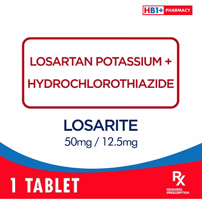 Losarite 50mg / 12.5mg Tablet - | Tagum Mall