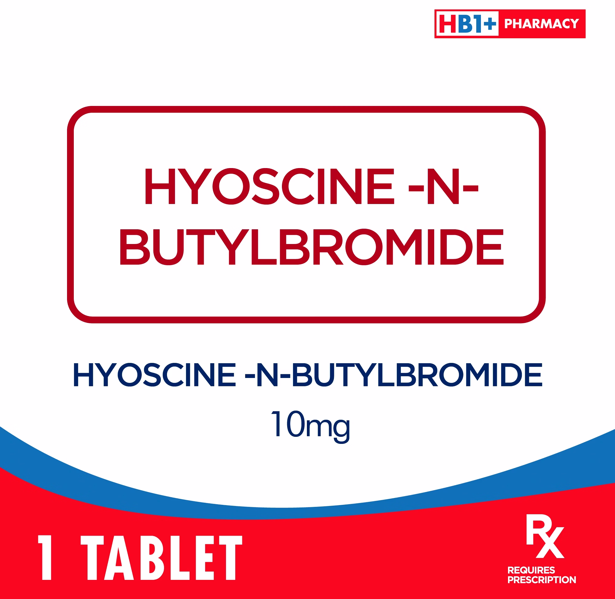 Hyoscine -N-Butylbromide 10mg Tablet - | Tagum Mall