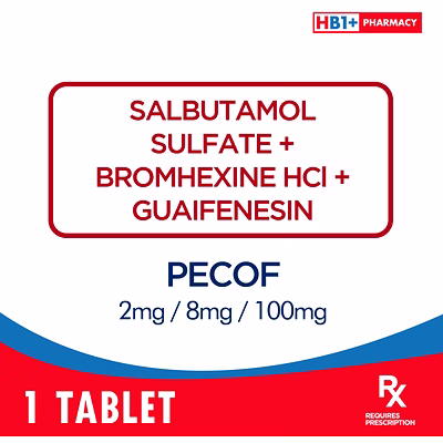 Pecof 2mg / 8mg / 100mg Tablet - | Tagum Mall