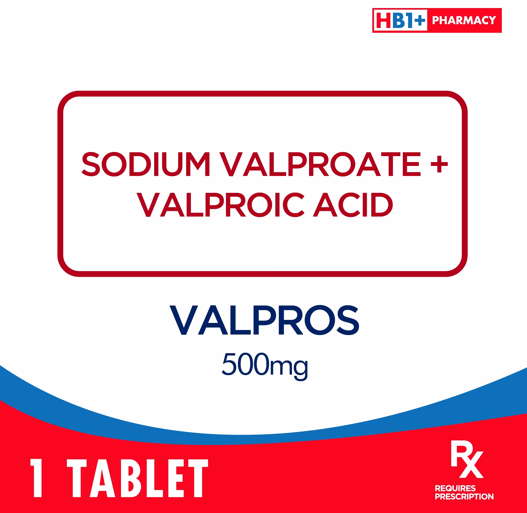 Valpros 500mg Tablet - | Tagum Mall
