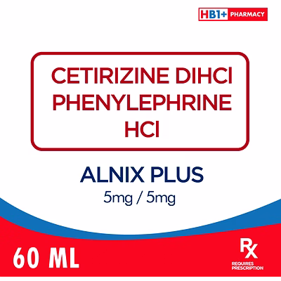 Alnix Plus 5mg / 5mg 60ml - | Tagum Mall