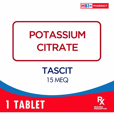 Tascit 15 mEq Tablet - | Tagum Mall