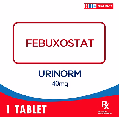 Urinorm 40mg Tablet - | Tagum Mall
