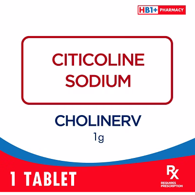 Cholinerv 1g Tablet - | Tagum Mall