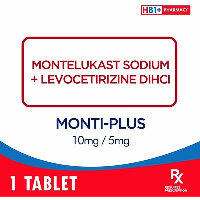 Monti-Plus 10mg / 5mg Tablet - | Tagum Mall