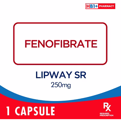 Lipway Sr 250mg Capsule - | Tagum Mall
