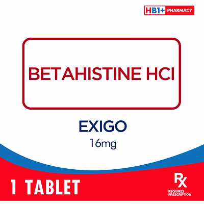 Exigo 16mg Tablet - | Tagum Mall