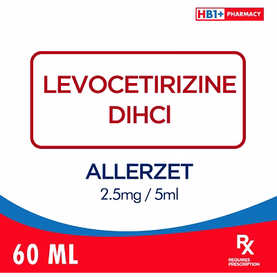Allerzet 2.5mg / 5ml 60ml - | Tagum Mall