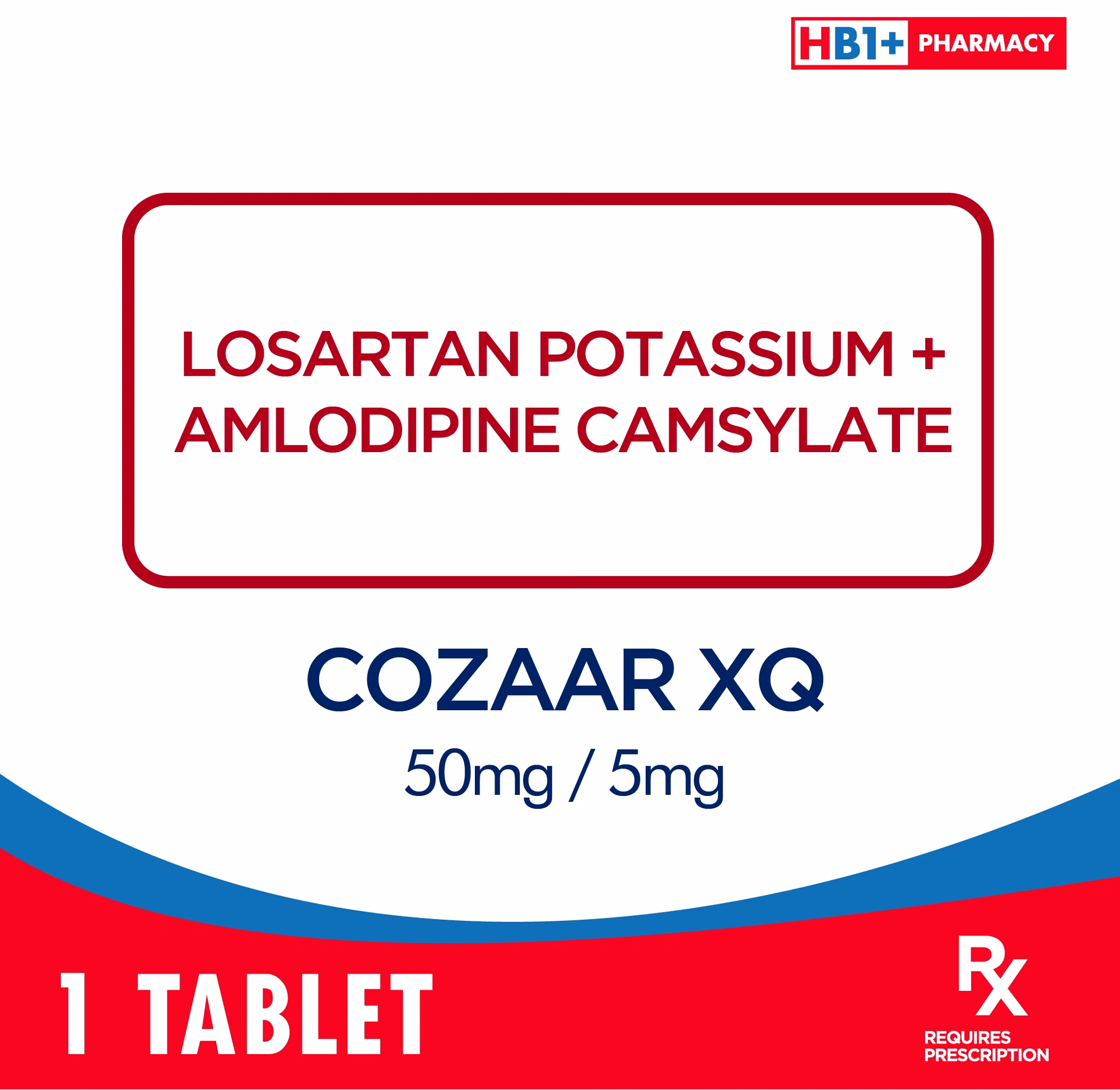 Cozaar XQ 50mg / 5mg Tablet - | Tagum Mall