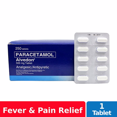 Alvedon 500mg Tablet - | Palawan Mall