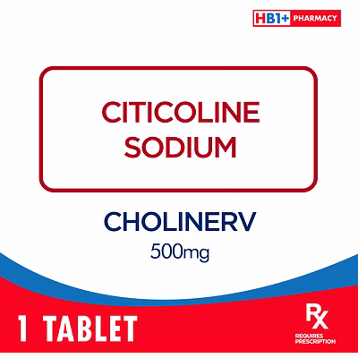 Cholinerv 500mg Tablet - | Palawan Mall