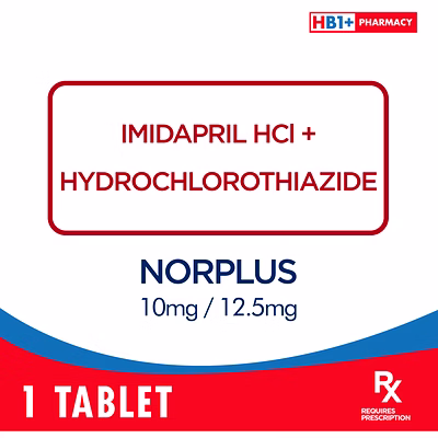 Norplus 10mg / 12.5mg Tablet - | Palawan Mall