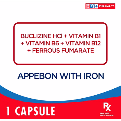 Appebon with Iron Capsule - | Palawan Mall