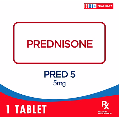 Pred 5 5mg Tablet - | Palawan Mall
